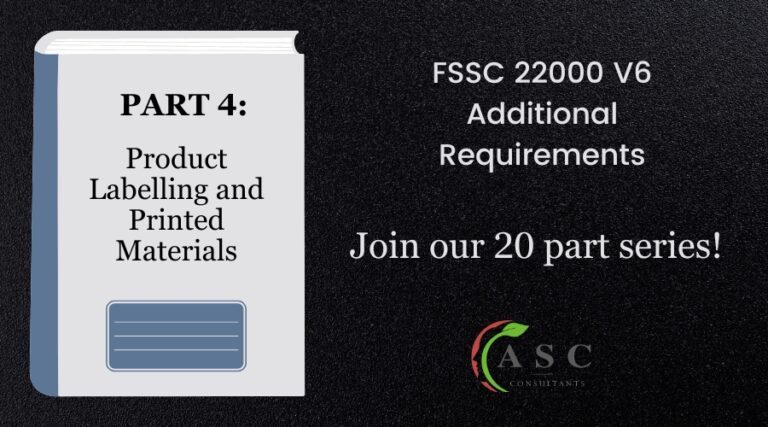Part 5: Food Defence Explained (FSSC 22000 Version 6) | ASC Consultants